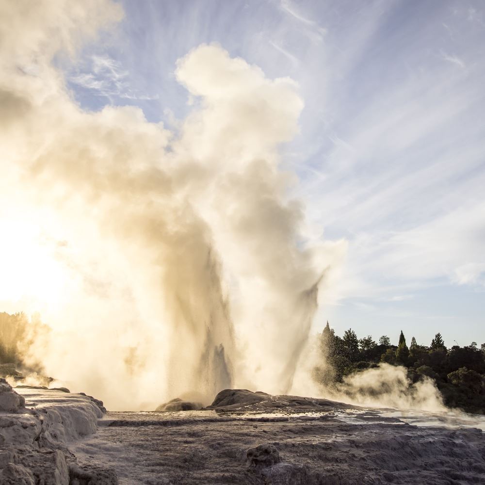 Te Puia, Rotorua Geothermal Park, Māori Culture and Restaurant. Te Rā ...
